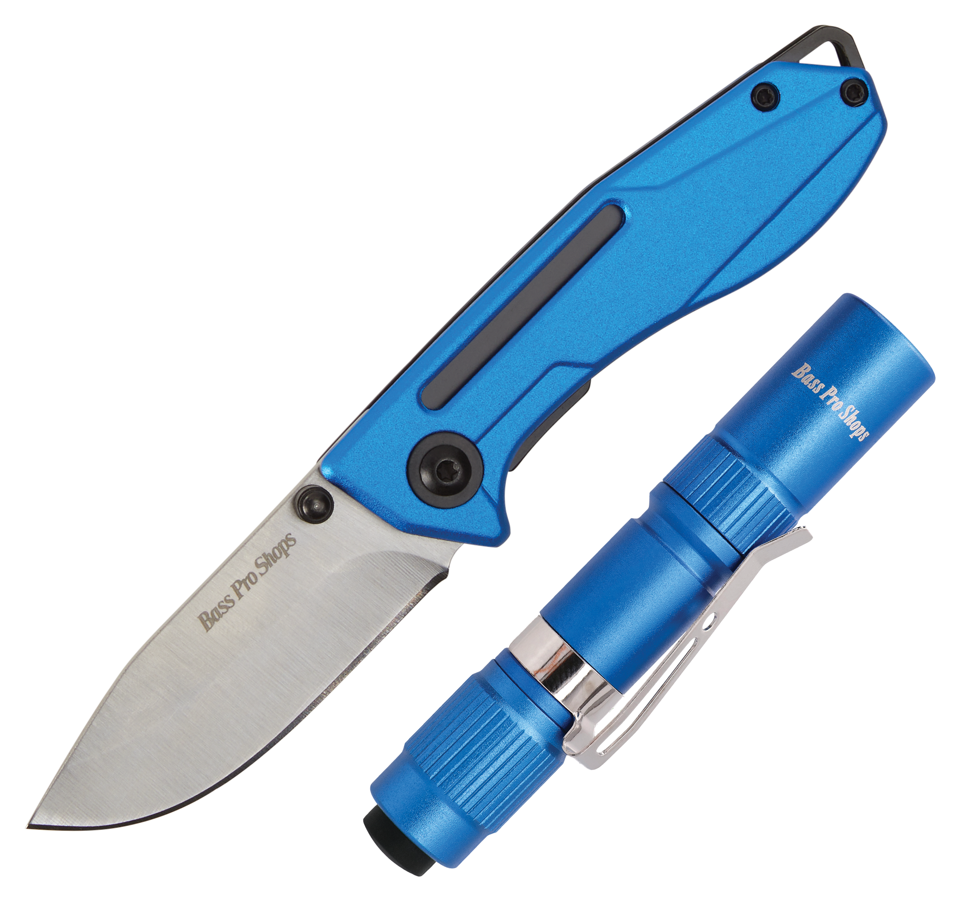 Bass Pro Shops Folding Knife and Flashlight Combo with Case | Cabela's